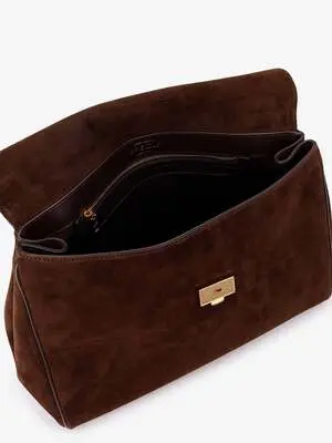 Dolce & Gabbana My Sicily Suede Handbag - Brown