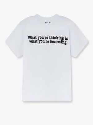 Sacai Cotton T-shirt - White
