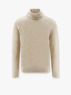 Brunello Cucinelli Wool, Silk And Cashmere Blend Turtleneck