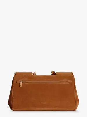 Dolce & Gabbana My Sicily Suede Shoulder Bag - Brown