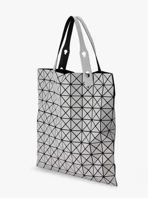 Issey Miyake Prism Matte Geometric Pattern Shoulder Bag