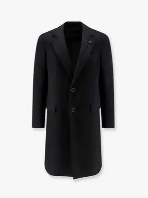 LARDINI Cashmere Single-breasted Coat