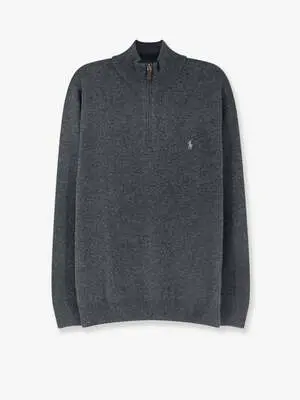 Polo Ralph Lauren Half-zip Wool Sweater - Grey