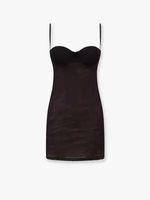 Zimmermann Valiant Lantern Mini Dress - Black