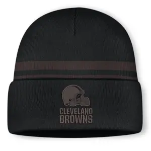 Nike Cleveland Browns Primetime Utility Nfl Cuffed Beanie - Black