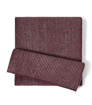 Brunello Cucinelli Cashmere Ribbed Scarf