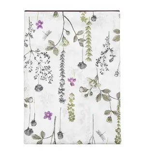 ALEXANDRE TURPAULT Organic Cotton Bucolique King Flat Sheet - White