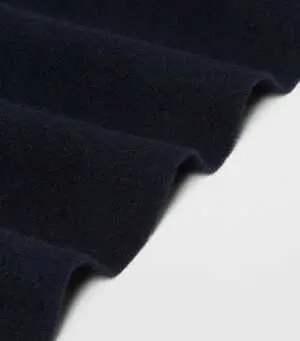 Max Mara Wool Fringe Scarf
