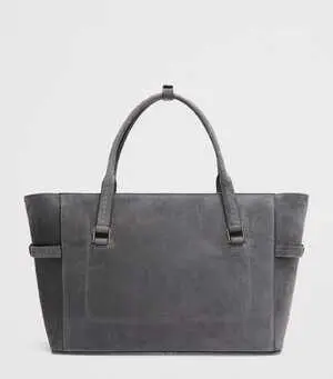 Max Mara Suede Margaux Top-handle Bag