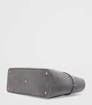 Max Mara Suede Margaux Top-handle Bag