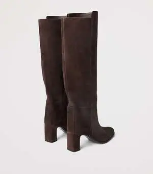 JIMMY CHOO Caly 65 Suede Knee-high Boots