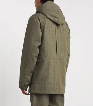 Purdey Tweed Stripe Yorkshire Field Coat