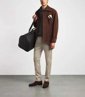 Purdey Merino Wool Long-sleeve Polo Shirt
