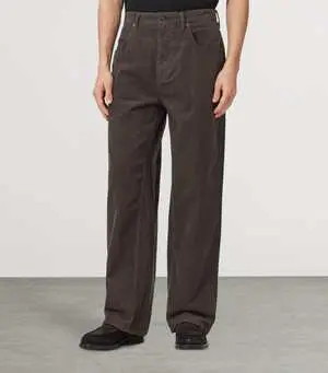 ALLSAINTS Corduroy Rivet Straight Jeans