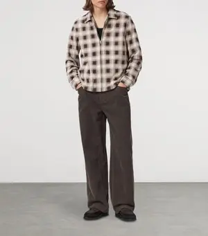 ALLSAINTS Corduroy Rivet Straight Jeans
