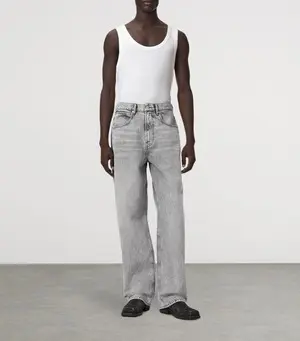 ALLSAINTS Rivet Slouch Tapered Jeans