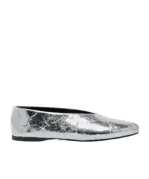 Proenza Schouler Crinkled Ballet Flats