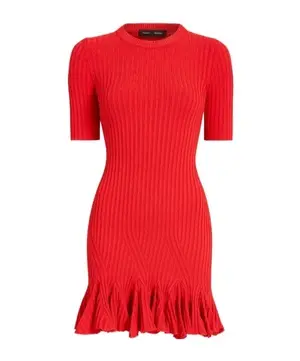 Proenza Schouler Leandra Ribbed Mini Dress