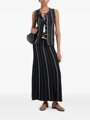 Proenza Schouler Morena Textured Maxi Skirt