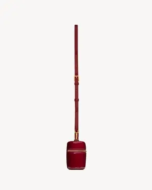 Saint Laurent Gaby Logo Cosmetic Bag - Deep Rose