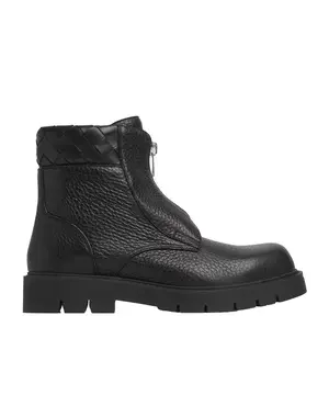 Bottega Veneta Haddock Ankle Boots - Black