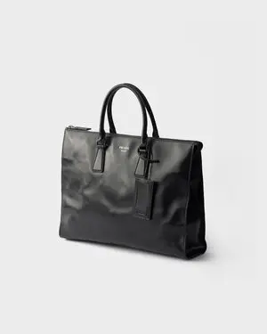 Prada Leather Tote Bag