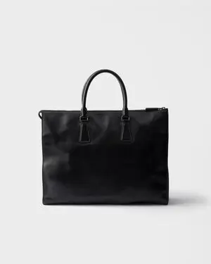 Prada Leather Tote Bag