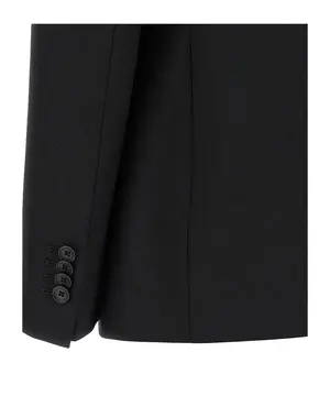 Tagliatore Double-breasted Virgin Wool Blend Blazer