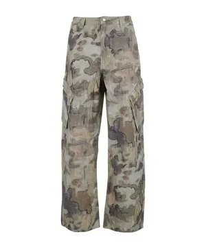 REPRESENT Casual Trousers With Belt Loops - Beige