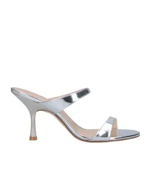 STUART WEITZMAN Stiletto-heeled Sandals - Silver