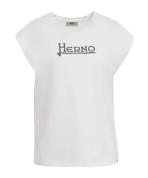 Herno Sleeveless Crew Neck T-shirt - No