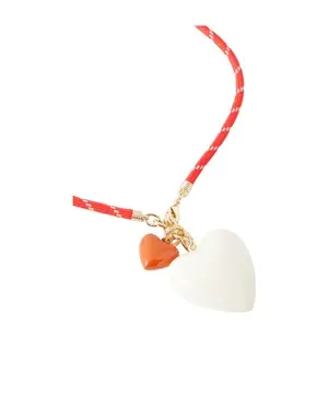 Assouline Enamel And Cord Necklace