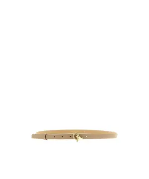 Fabiana Filippi Leather Tie-waist Belt - Beige