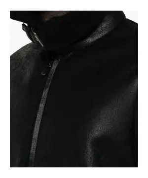 SALVATORE SANTORO Long-sleeved Leather Jacket