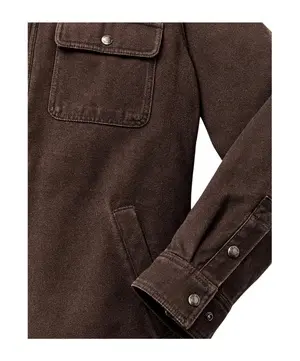 Filson Fleece-lined Button-up Shirt Jacket