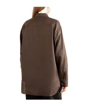 SSSTEIN Oversized Linen Shirt