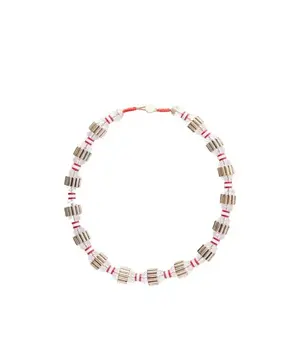 Assouline Crimp Beaded Gold-tone Necklace