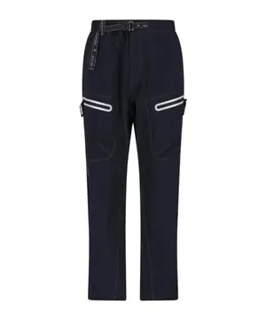 AND WANDER Buckled Belt Sweatpants