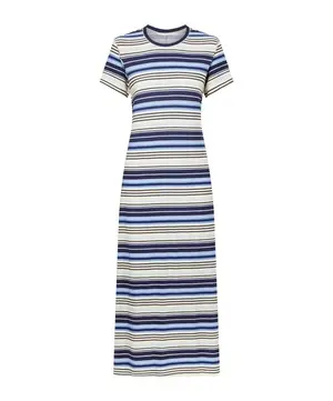 Proenza Schouler Striped Jersey Maxi Dress