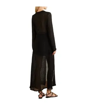 Le Kasha Linen Maxi Dress