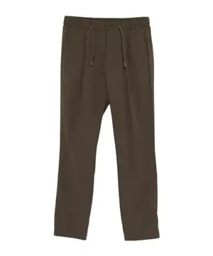 Herno Drawstring Elastic Waist Trousers - Brown