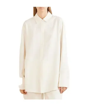 KALLMEYER Mollie Sequin-embellished Striped Twill Shirt