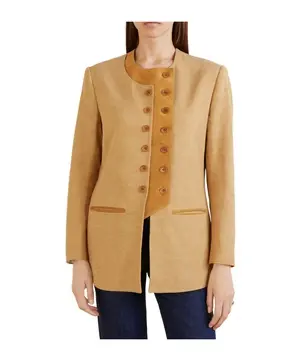 Giuliva Heritage Linen-blend Blazer