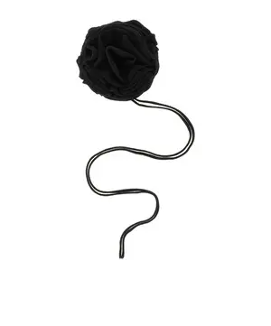 NUDE Knitted Brooch With Lace