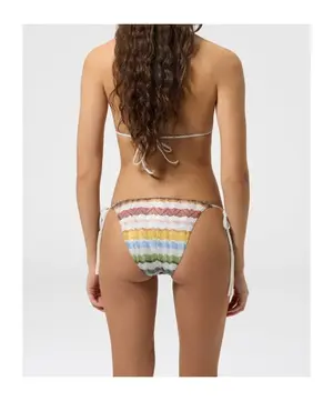 Missoni Zigzag-knit Tassel-detail Bikini