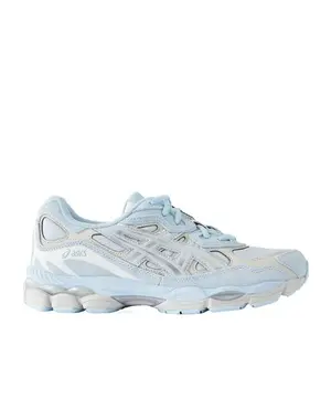 Asics Suede-trimmed Mesh Sneakers