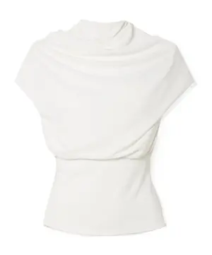 KALLMEYER KALLMEYER Draped Stretch-Jersey Top