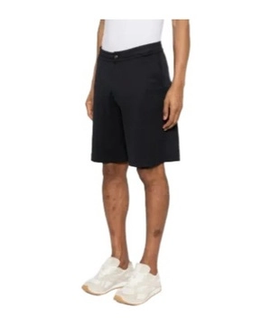 Herno Button-front Cotton Shorts - Blue
