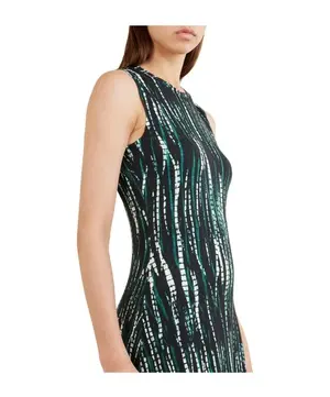 Proenza Schouler Printed Jersey Midi Dress