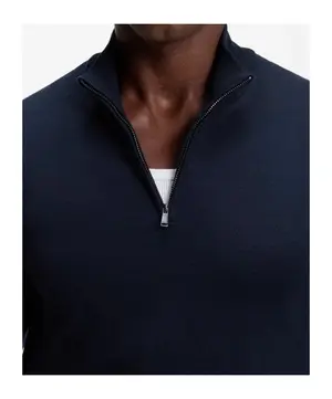 Hugo Boss Fine Knit Quarter-zip Pullover